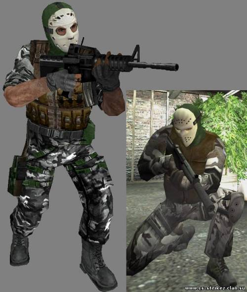 Скачать Swat Terrorist - Скины игроков для CSS - Файлы - Nmk Team ...